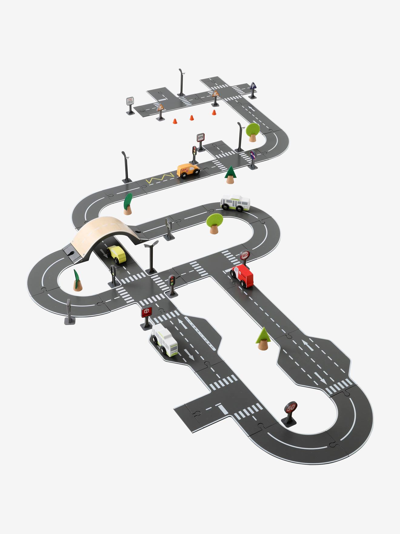 Pista de carros-Brinquedos-Vertbaudet | vertbaudet.pt